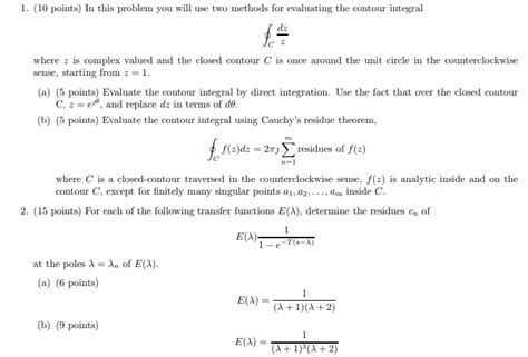 Solved 1 10 Points In This Problem You Will Use Two