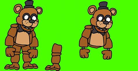 Freddy Fazbear Green Screen By Coolcoin12 On Deviantart