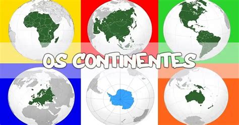 Os Seis Continentes Mais Populosos E O País Com Mais Habitantes By