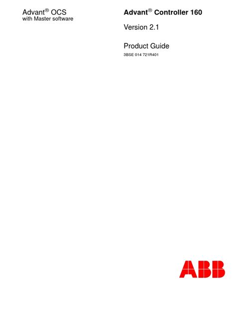 advant controller 160 pdf scada power supply