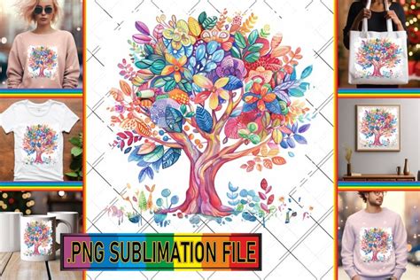 Vibrant Nature Inspired Tree Design 3471044