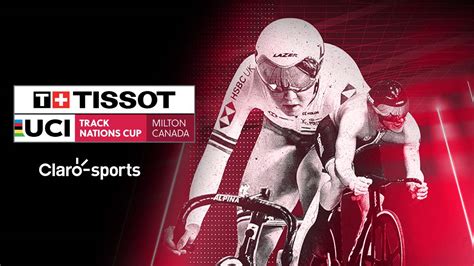 Copa de Naciones UCI 2023 Día 2 Ciclismo de pista en Milton Canadá