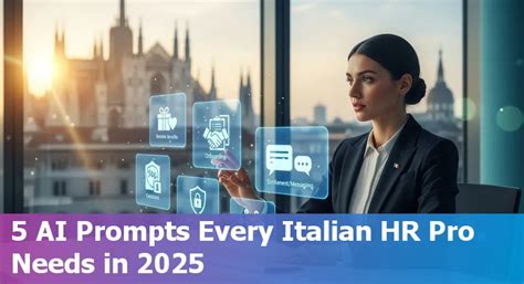 Work Smarter Not Harder Top 5 Ai Prompts Every Hr Professional In