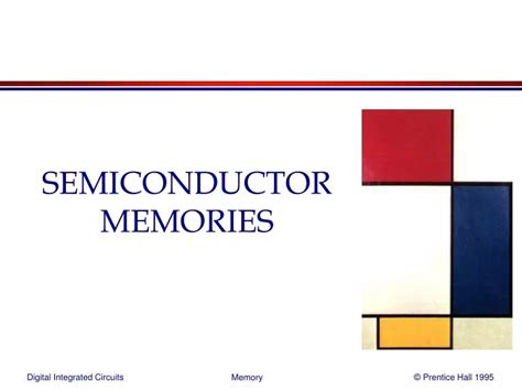Semiconductor Memories Technology Testing And Reliability Classification Of Semiconductor