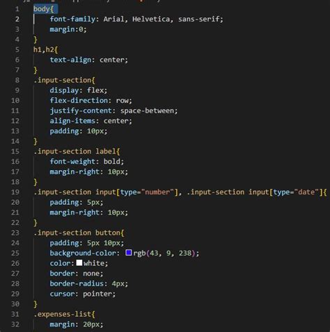 bharatintern internship moneytracker html css javascript