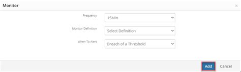 define a threshold opsramp documentation