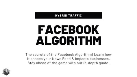 Facebook Algorithm Explained