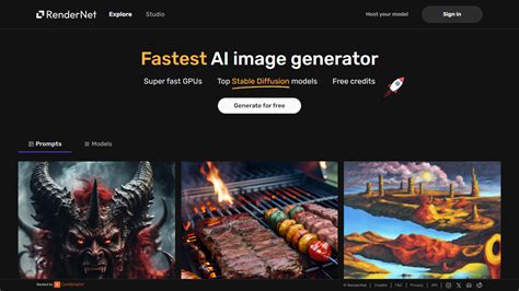 Rendernet Pricing Reviews Alternatives Ai Image Generation