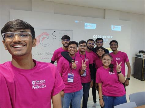 Ayush Rudani On Linkedin Frolic2024 Darshanuniversity Computer Science
