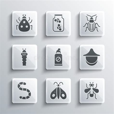 Set Butterfly Insect Beekeeper Hat Spray Against Insects Worm