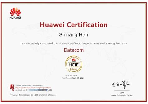 全球hcie Datacom第一人 是这样炼成的 华为