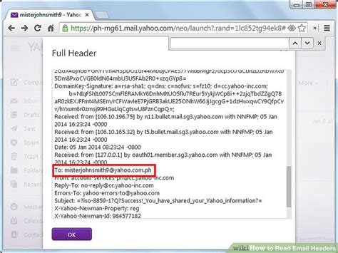How To Read Email Headers 7 Steps With Pictures Wikihow