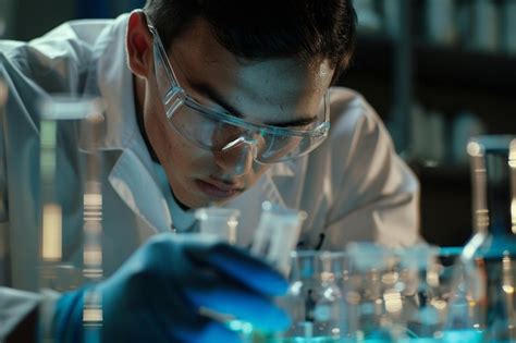 Experience The Thrill Of Scientific Exploration As Generative Ai Premium Ai Generated Image