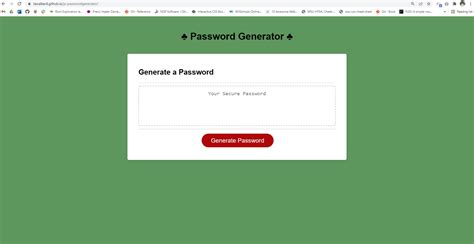 Github Lawalker4js Passwordgenerator Javascript Challenge Password