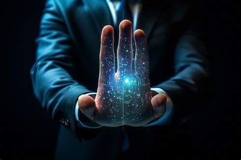Premium Photo The Power Of Fingerprint Scans For Enhanced Biometric Security Empowering