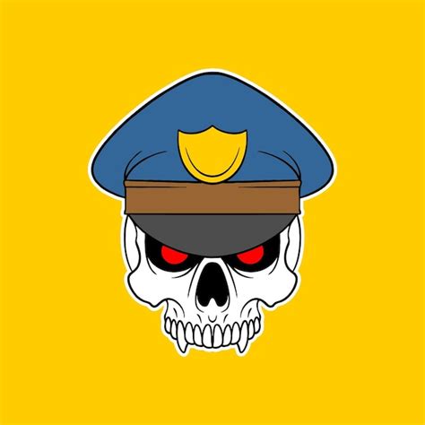 Logo Con Dise O De Calavera Vector Premium
