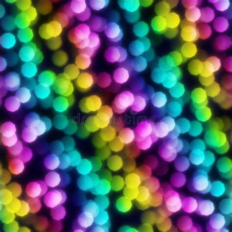 Rainbow Bokeh Background Stock Illustration Illustration Of Design