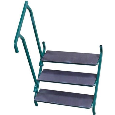 Bolt On 3 Tread Step Green 31 12 Wide Caravan Spares Direct