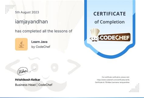 Jayandhan R 🧩 On Linkedin Code Codechef Programming Java