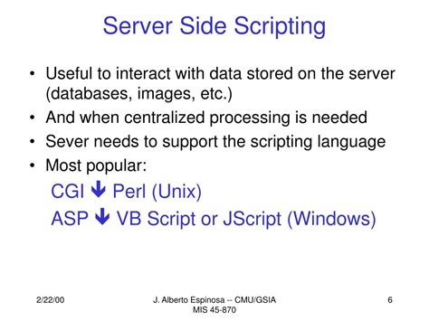 Ppt Dynamic Html Using Active Server Pages Asp Powerpoint