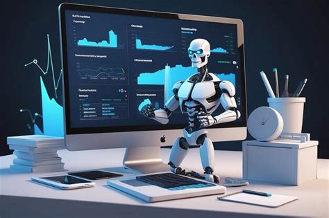 Optimization Dashboard And Business Finance Report 3d Rendering