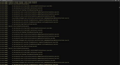 Concurrentmodificationexception In Asyncentitytracker · Issue 120
