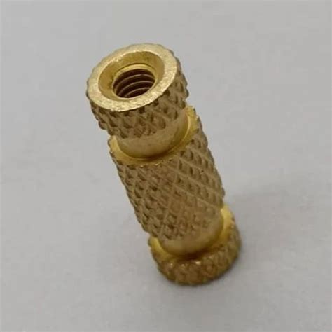 Brass Round Knurled Insert For Plastic Molding Size Mm At Rs Kg In Jamnagar