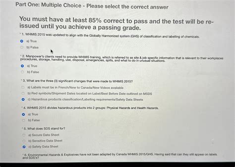 solved part one multiple choice ﻿please select the