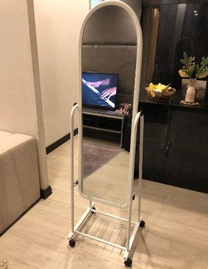 Fulll Body Mirror With Wheels Furniture And Home Living Home Decor