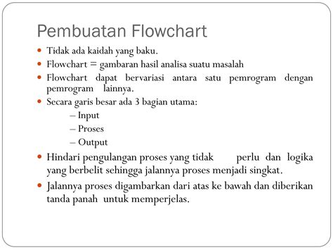 Flowchart Logika Pemrograman Komputerdasar Pemrograman Pdf