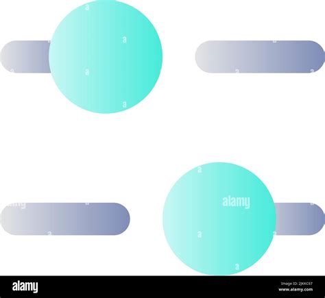 Horizontal Adjust Flat Gradient Color Ui Icon Stock Vector Image And Art Alamy