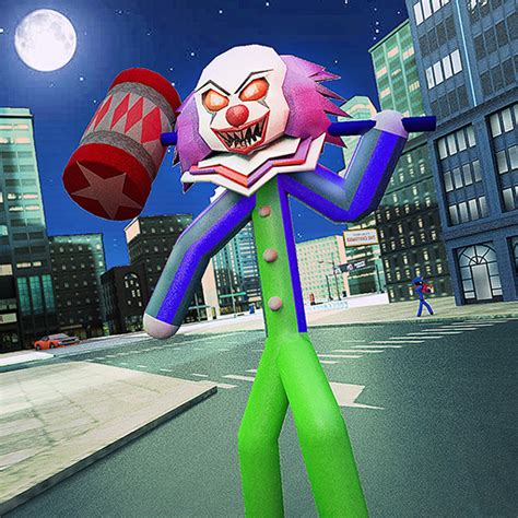 بازی Scary Clown Stickman City Attack دانلود کافه بازار