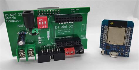 Esp Matrix Shield Mini By Colin Hickey