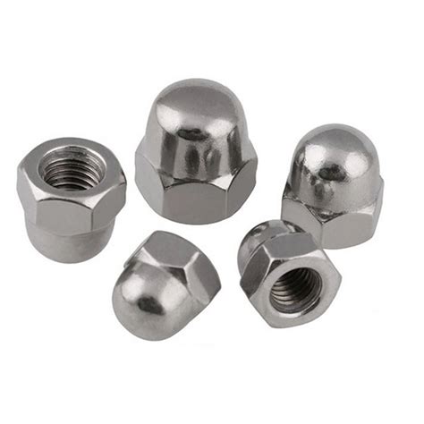 DIN Cap Stainless Steel Nut M M Outer Hexagon
