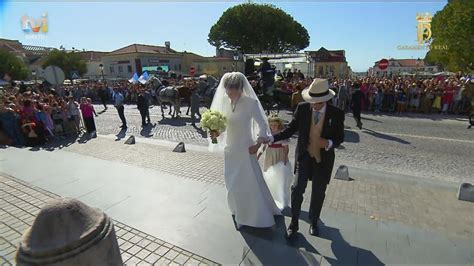 Casamento real Noiva Maria Francisca de Bragança chega à igreja Veja