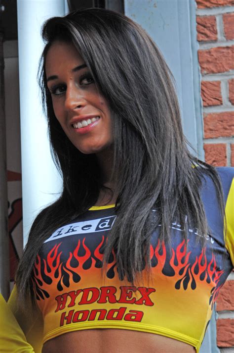 Grid Girls Uk At Oulton Park British Superbikes In October 2009