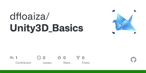 GitHub Dfloaiza Unity3D Basics