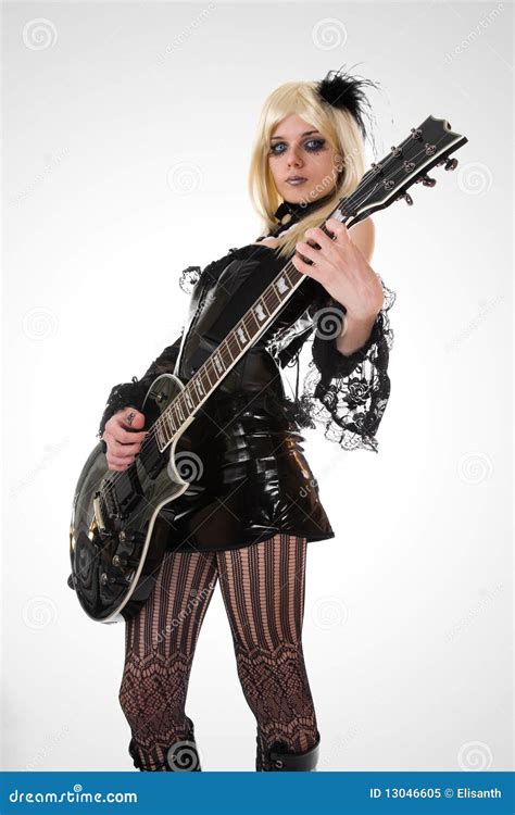 Sexy Guitar Player Royalty Free Stock Photo Image 13046605
