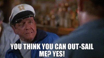 YARN You Think You Can Out Sail Me Yes Summer Rental 1985