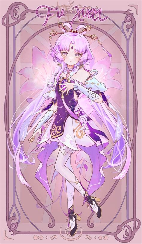 崩坏：星穹铁道插画师sym的符玄插画图片 Bobopic