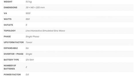 PowerShield Defender Line Interactive UPS VA W AVR Australian Outlets PSD Mwave