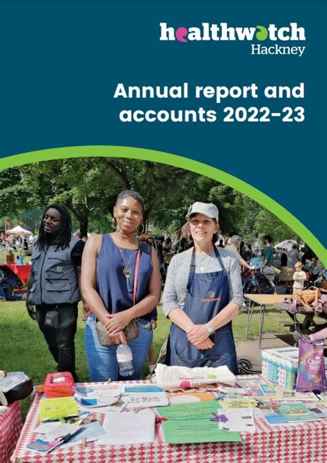 Healthwatch Hackney Annual Report 2022 2023 Healthwatch Hackney