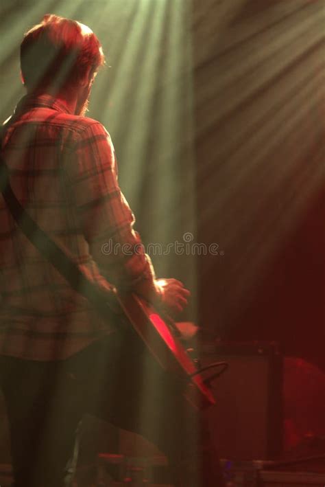 Kevin Devine In Concert At Le Poisson Rouge In New York Editorial Stock