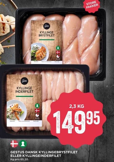 Gestus Kyllingebrystfilet MENY Januar 2022 Alle Tilbudsavis