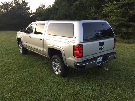 14 17 Silverado 1500 Crew Leer 100xq Camper Shell Topper Cap For Sale