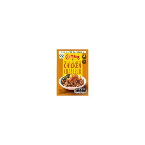 Colmans Chicken Chasseur Recipe Mix 43g Importing Your Favorite