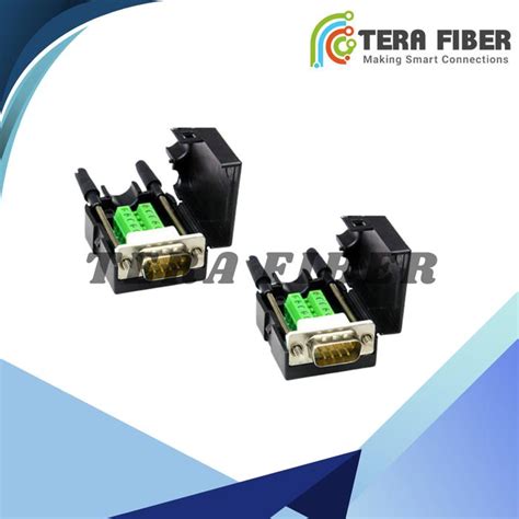 Jual Db9 Breakout Connector To Wiring Terminal Rs232 D Sub Male Serial Kota Surabaya Tera