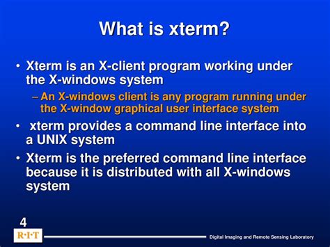 X Term Tutorial Ppt Download