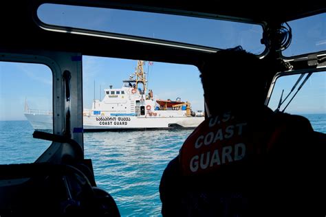 Dvids News Uscgc Hamilton Conducts Exercises With Georgian Coast Guard