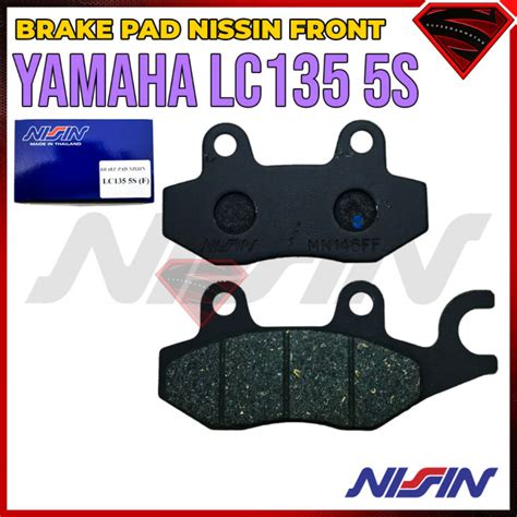 BRAKE PAD ORIGINAL NISSIN LC 135 4S LC135 5S Y15 NVX 155 NMAX SRL110